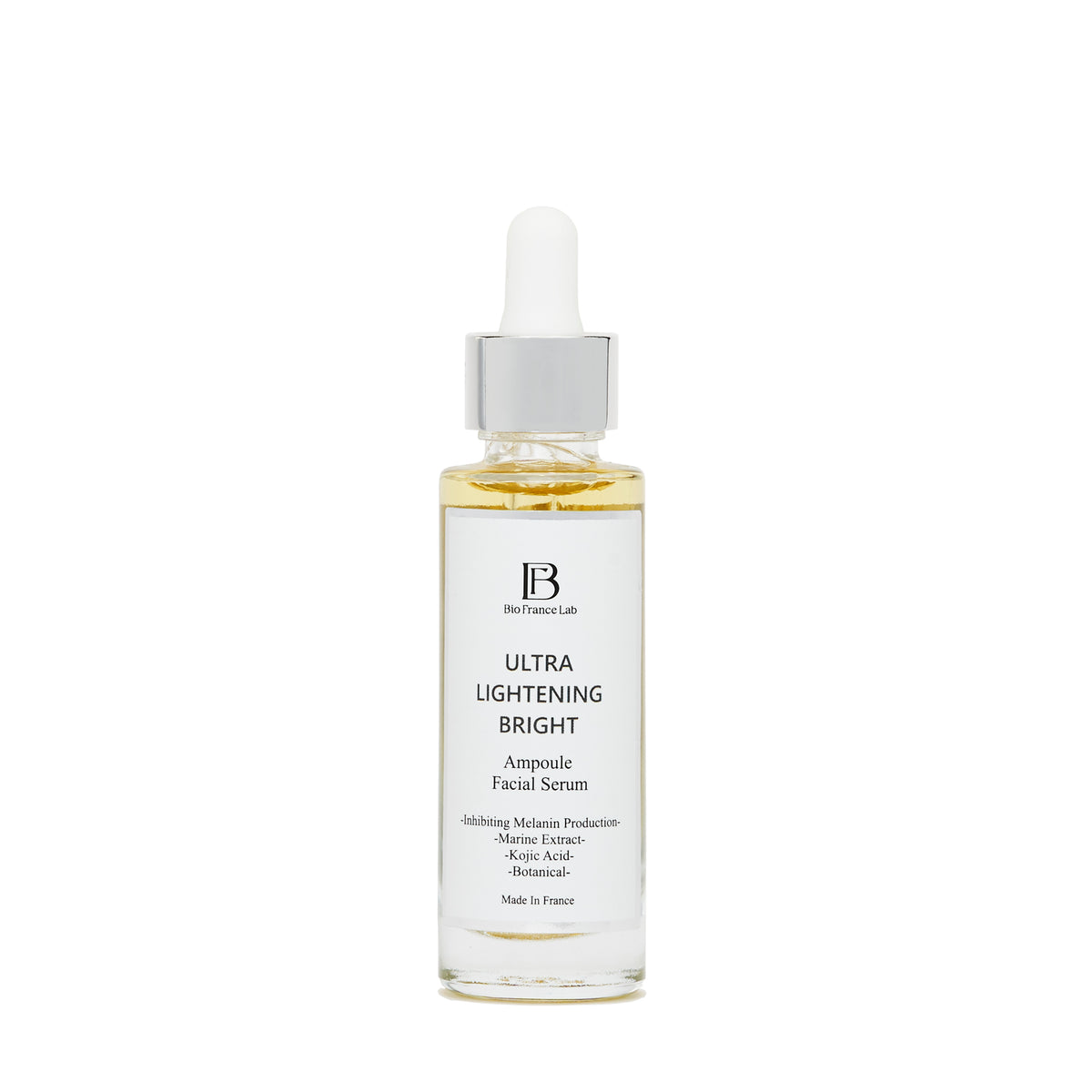 Ultra Lightening White Ampoule Facial Serum 1oz – Bio France Lab Retail