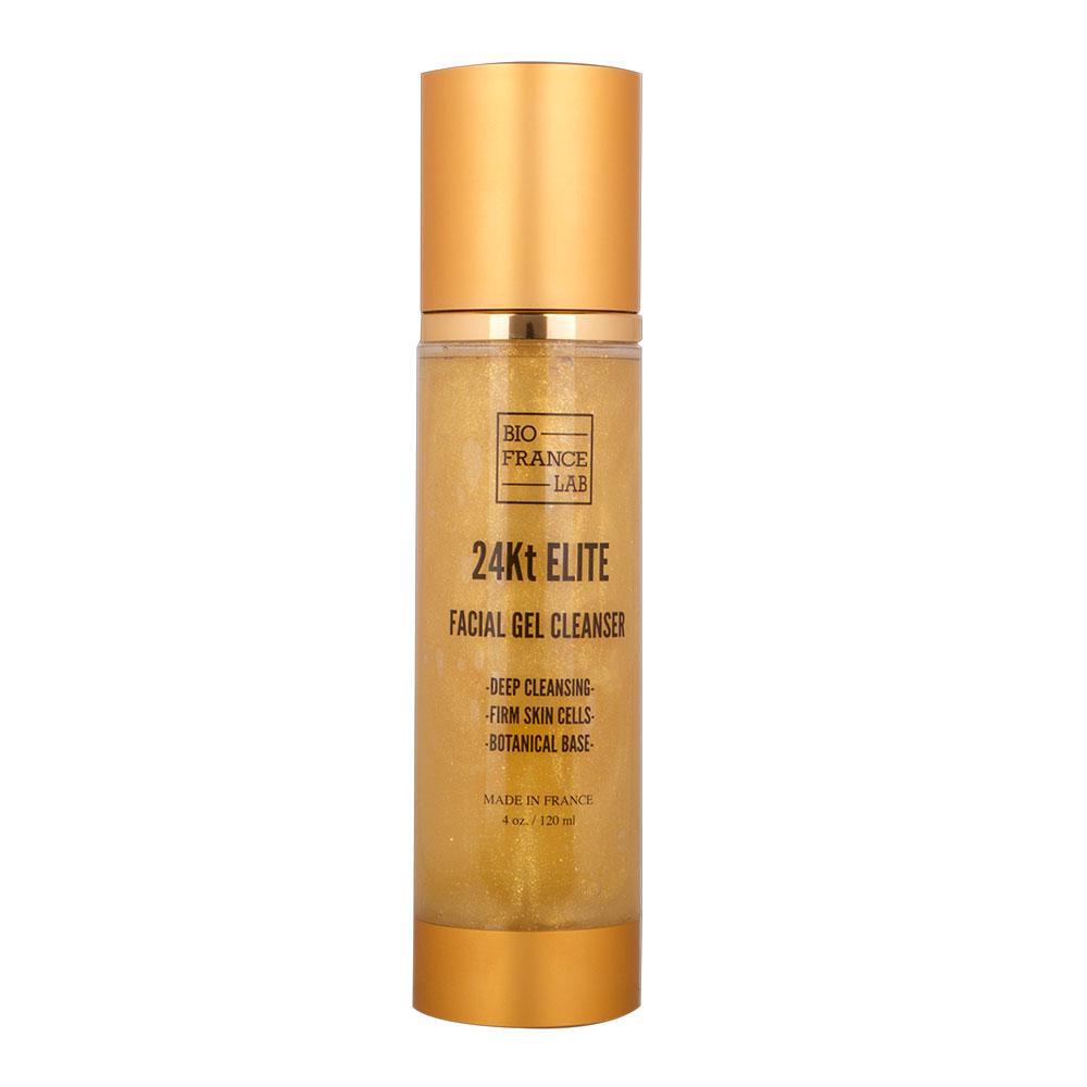 24Kt Gold Elite Facial Cleansing Gel 4oz – Bio France Lab Retail